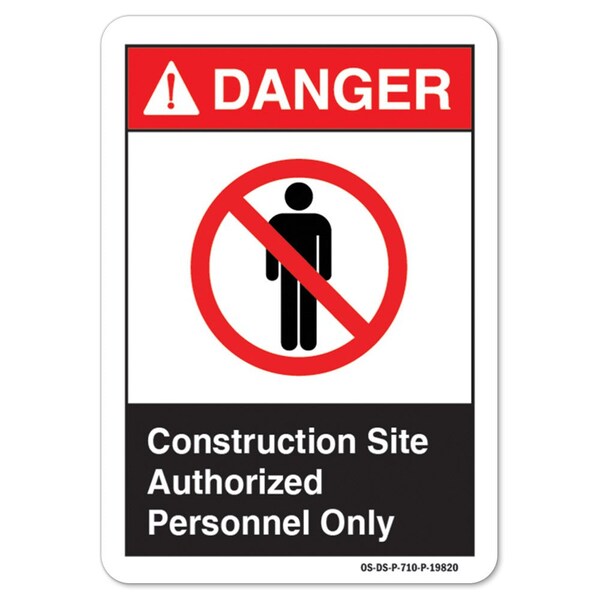Signmission ANSI Danger, 5 Signmission ANSI Danger, 5
